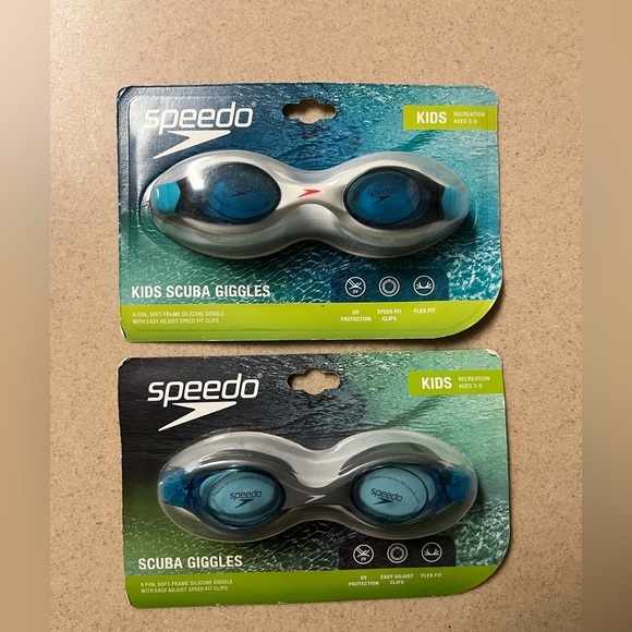 Speedo | Swim | 2 X Speedo Scuba Giggles Swim Goggles Recreation Kids ...